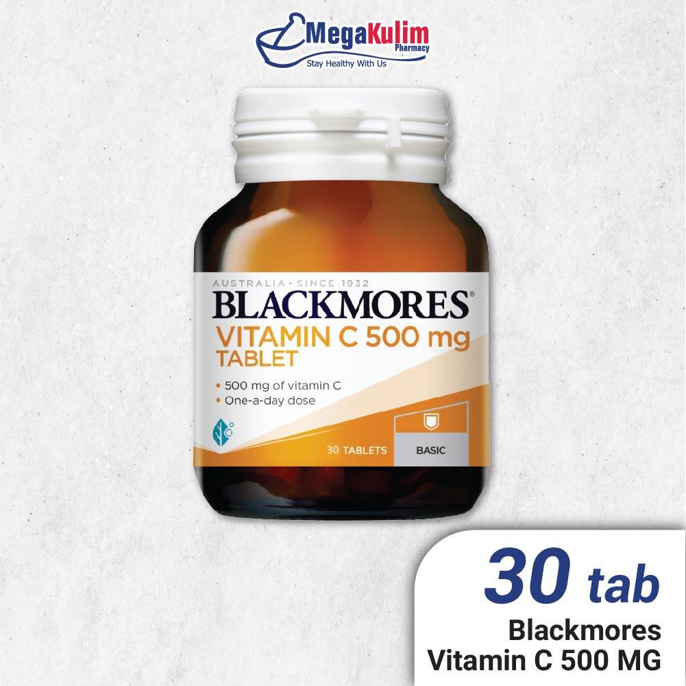 Blackmores Vitamin C 500mg (30 / 60 / 2x60+60 Tab) | Lazada