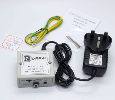 NEW SURPA 518-1 ESD Anti-static wrist strap online monitor | Lazada