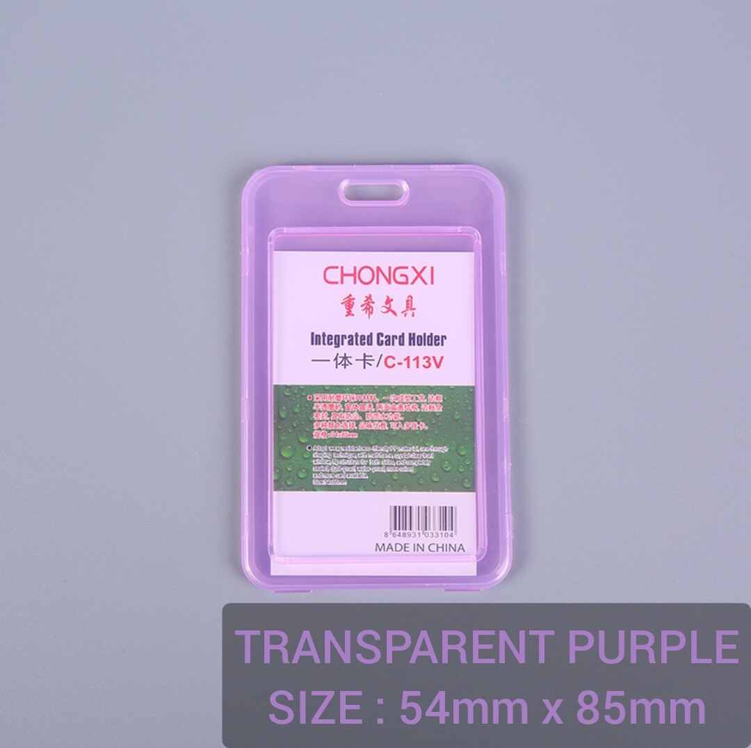 Card Holder | Transparent ID Card Holder | ID Card Cover | PVC Card ...