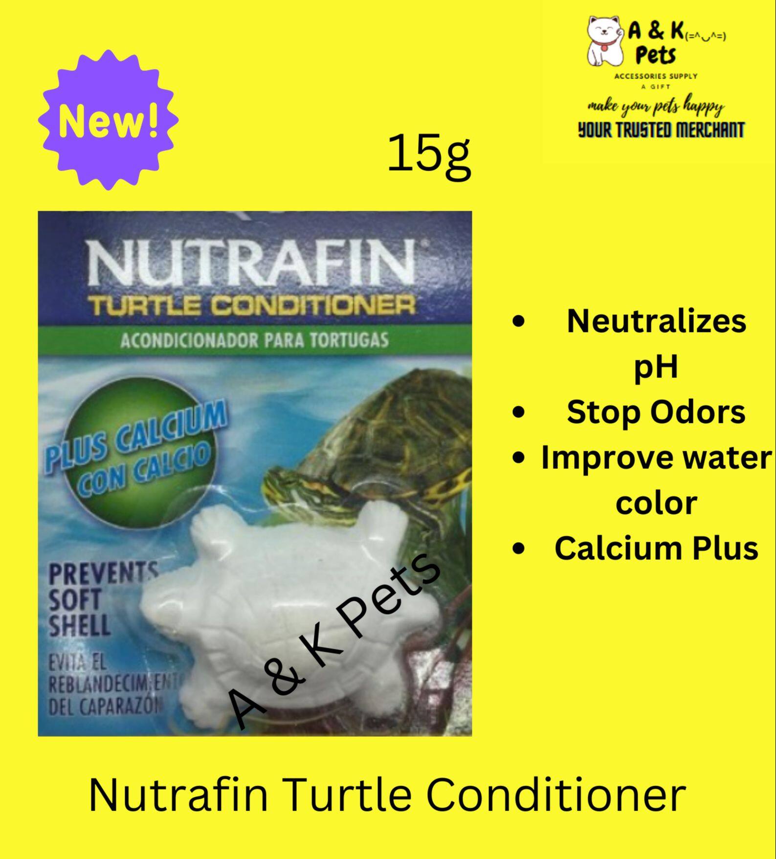 Nutrafin Turtle Conditioner 15g | Lazada