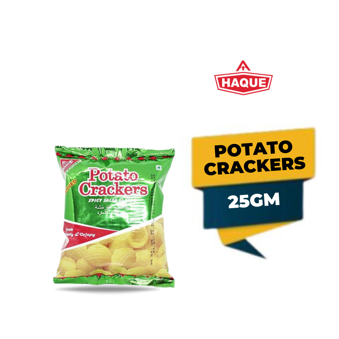 HAQUE CHIPS POTATO CRACKERS 25 GM | Lazada