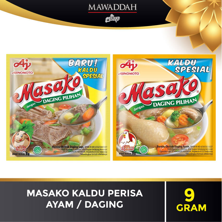 MASAKO PERISA DAGING | AYAM 12 sachet | Lazada