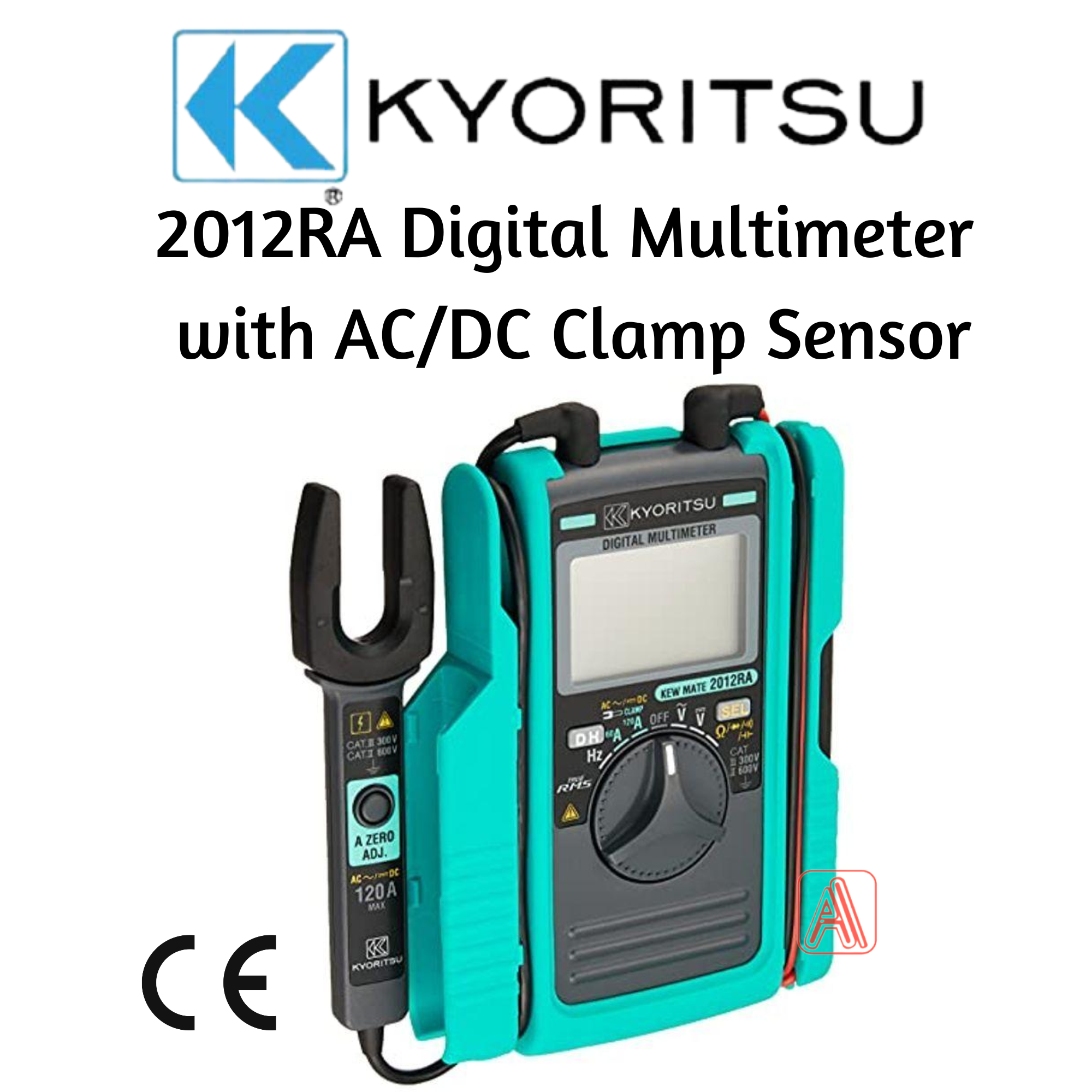 Kyoritsu KEW 2012RA Digital Multimeter with AC/DC Clamp Sensor - Original - 1 Year Warranty | Lazada