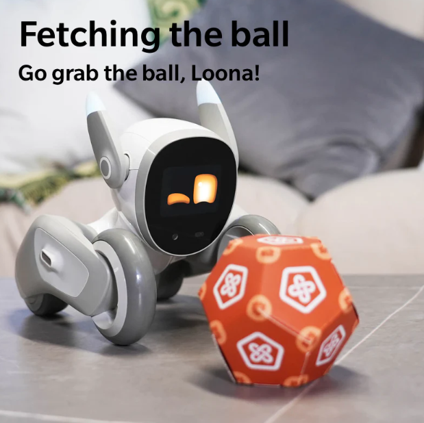 Loona Robot Smart AI Pet Robot, Friend , with Chat GPT [ Include Robot With Charging Station ...