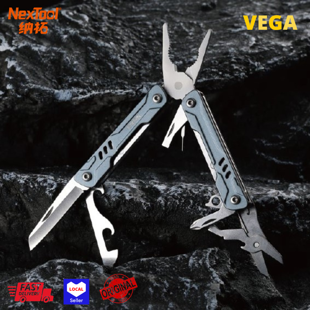 NexTool Mini Sailor 11 IN 1 Multi-functional Foldable Pocket Knife Tool ...