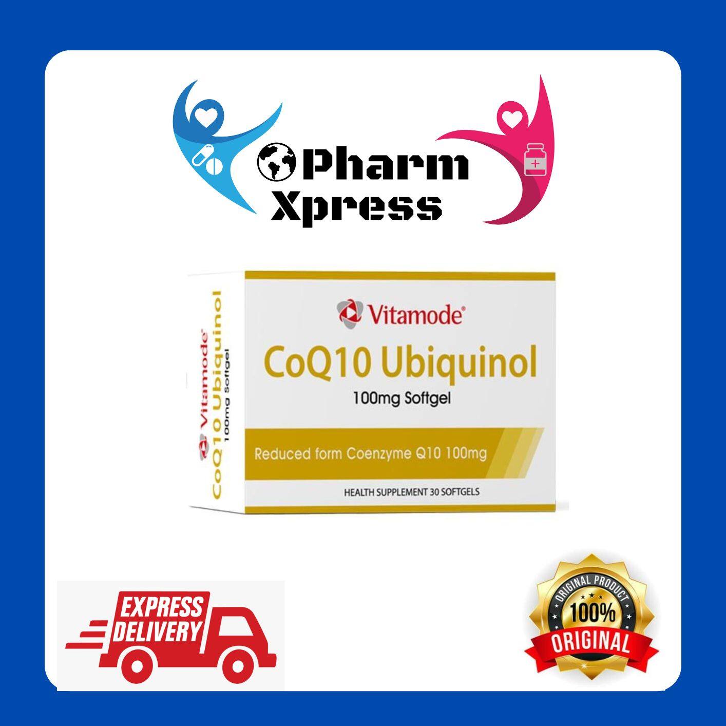 Vitamode CoQ10 Ubiquinol 100mg 30 softgels | Lazada