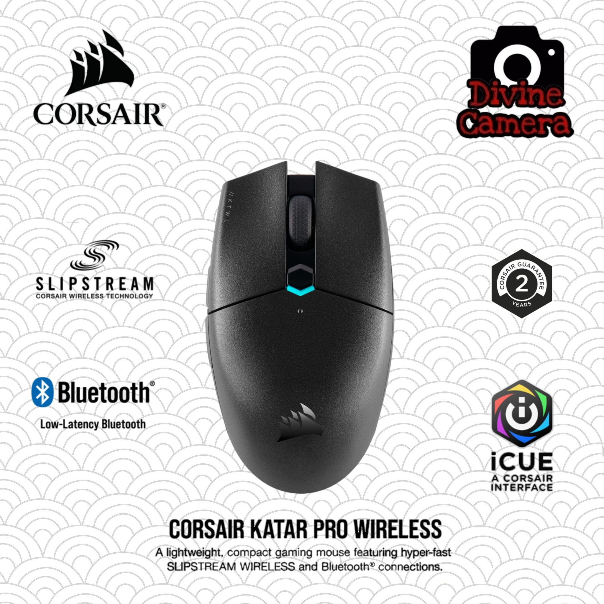Corsair KATAR ELITE WIRELESS Gaming Mouse CH-931C111-NA | Lazada