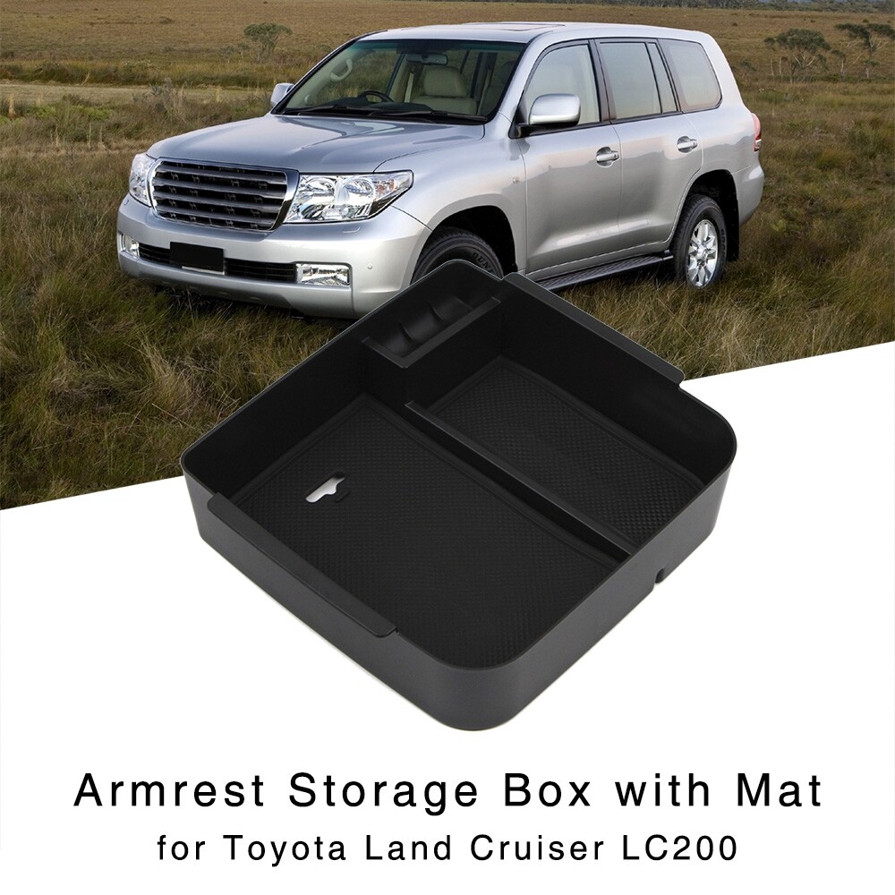 （ssklo）Armrest Storage Box Holder for Toyota Land Cruiser LC200 2008 ...
