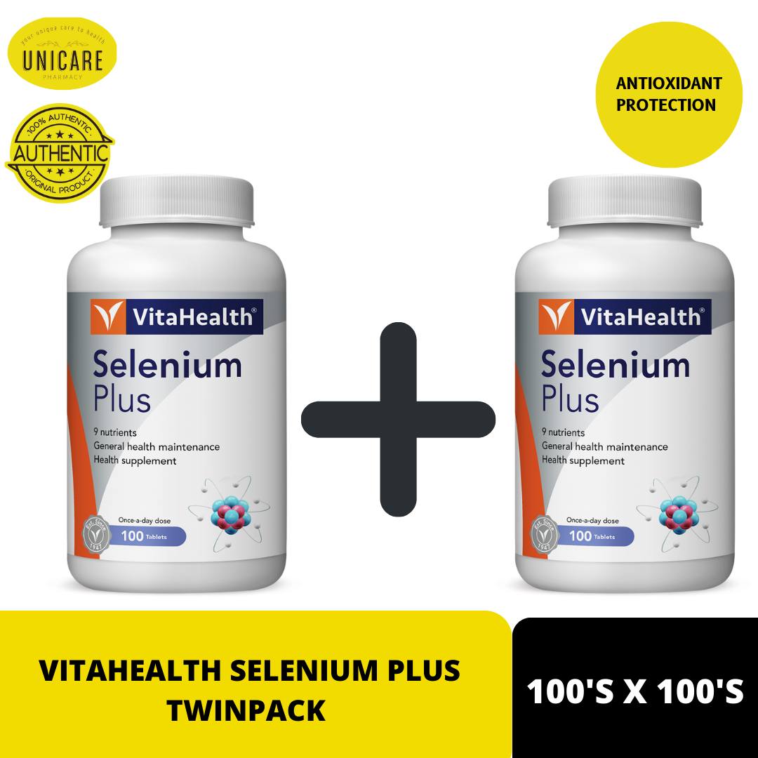 VITAHEALTH SELENIUM PLUS TWINPACK (100'S X 100'S) | Lazada