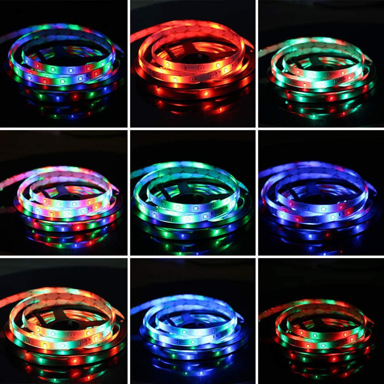 USB LED Strip Light RGB 2538โคมไฟแถบแสงสำหรับตกแต่งห้องทีวีวันหยุดพร้อม ...