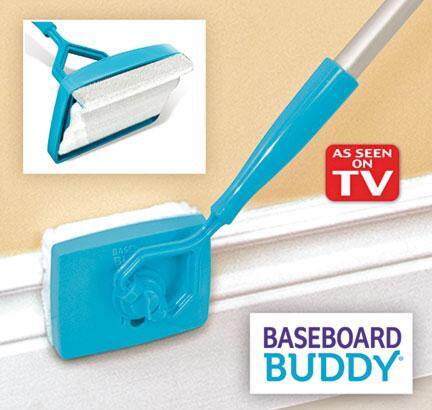 🌹READY STOCK🌹 NEW BASEBOARD BUDDY Duster 360 Degree Mop Sweep Floor ...