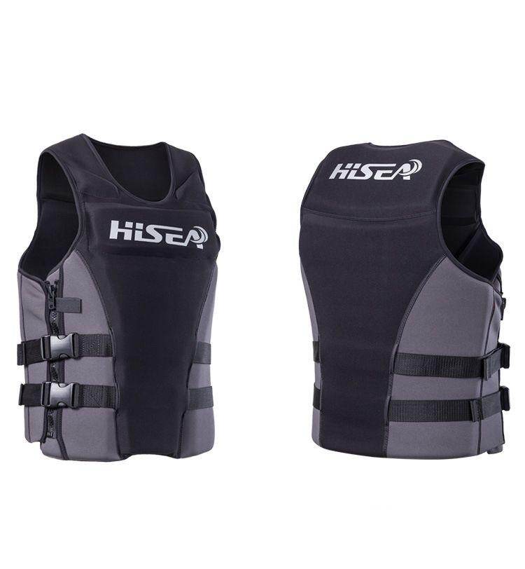 HISEA New Mens Profession Surfing Motorboat Fishing Life Vest Adult ...