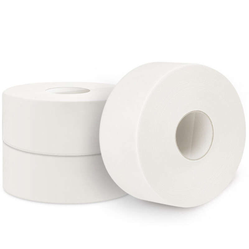 BIANZAI Jumbo Commercial Bathroom Home Roll Toilet Paper Large Tissue ...