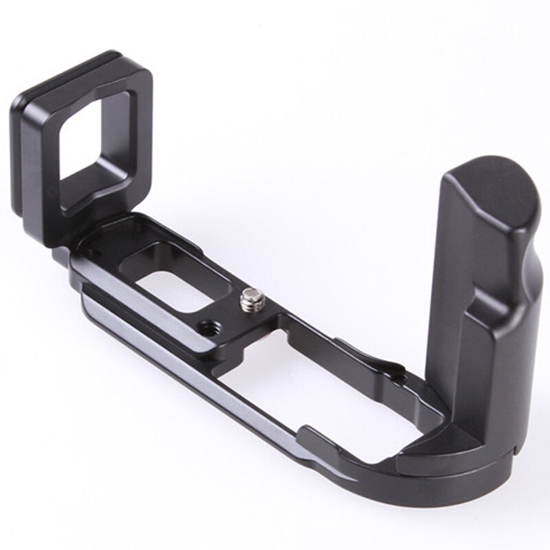 Vertical L Type Bracket Tripod Quick Release Plate Base Handle Grip for ...