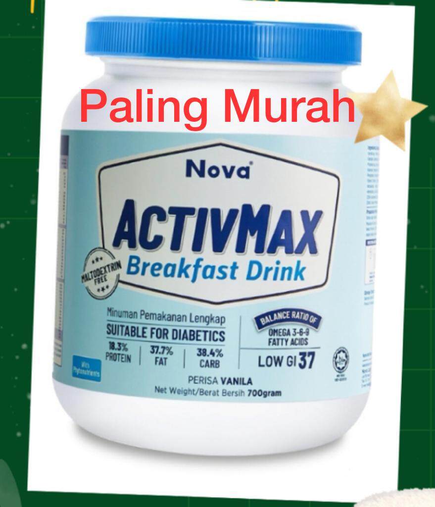 Nova Activmax Breakfast Drink 750g | Ready Stock | Lazada