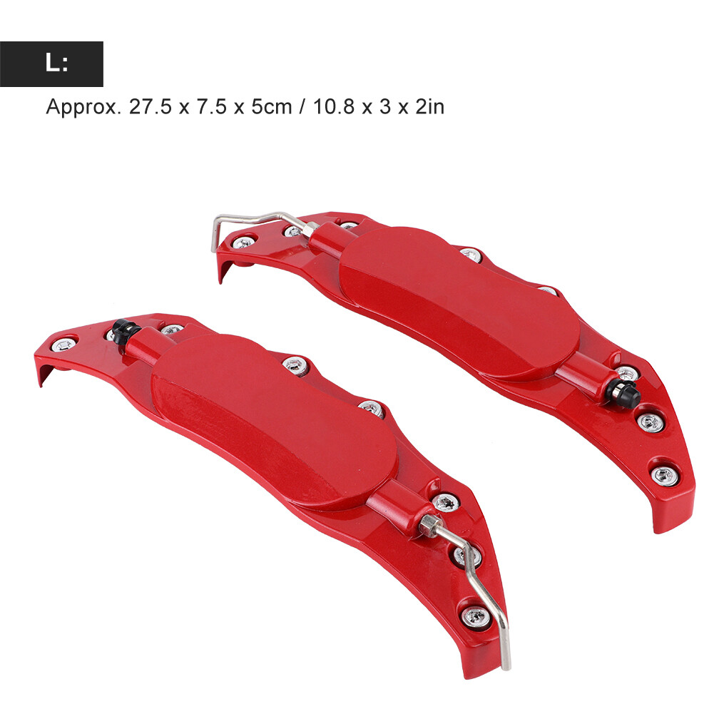 ฝาครอบคาลิปเปอร์Qiiluฝาครอบเบรครถ,2Pcs Carแป้นกลมอเนกประสงค์Brake ...