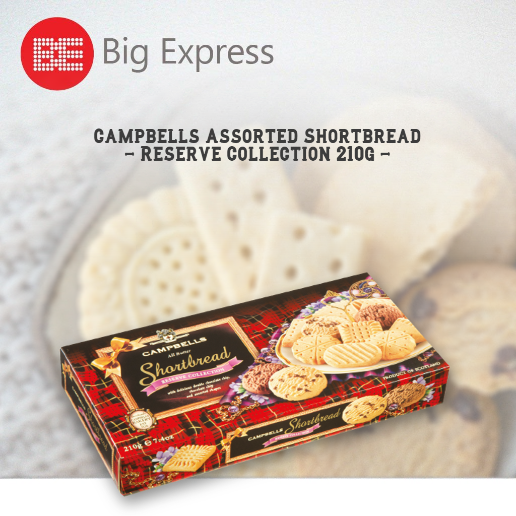 Campbells Shortbread Cookies - Reserve Collection 210g - Big Express ...