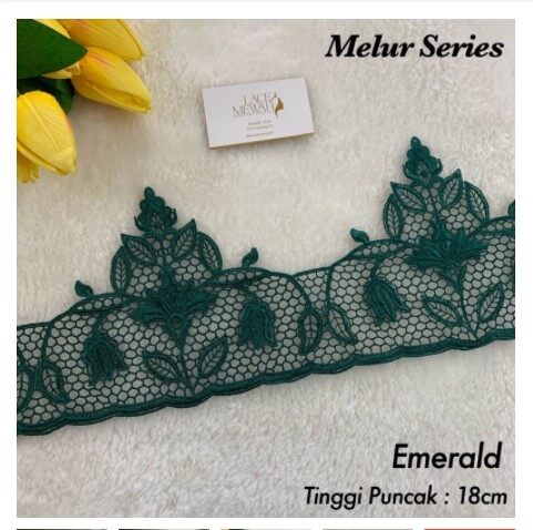 SULAM KERAWANG BORDER LACE SIMPLE LACEMEWAH SESUAI UNTUK BAJU NIKAH ...
