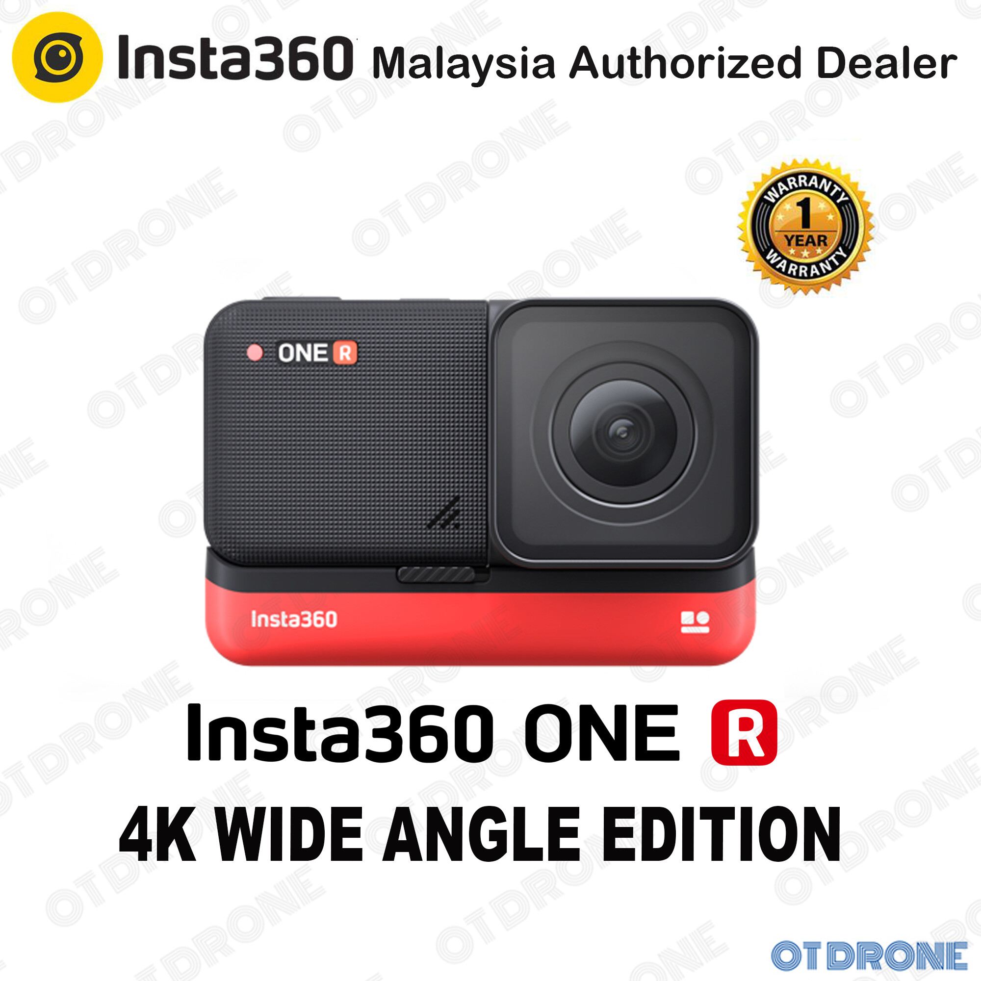 (Malaysia Authorized Dealer) Insta360 ONE RS 4K Edition - 4K VR Digital ...