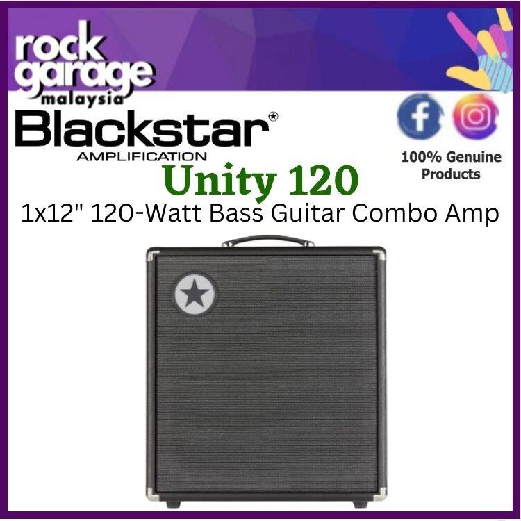 BLACKSTAR UNITY BASS 120 1x12" 120-Watt Bass Guitar Combo Amp ...