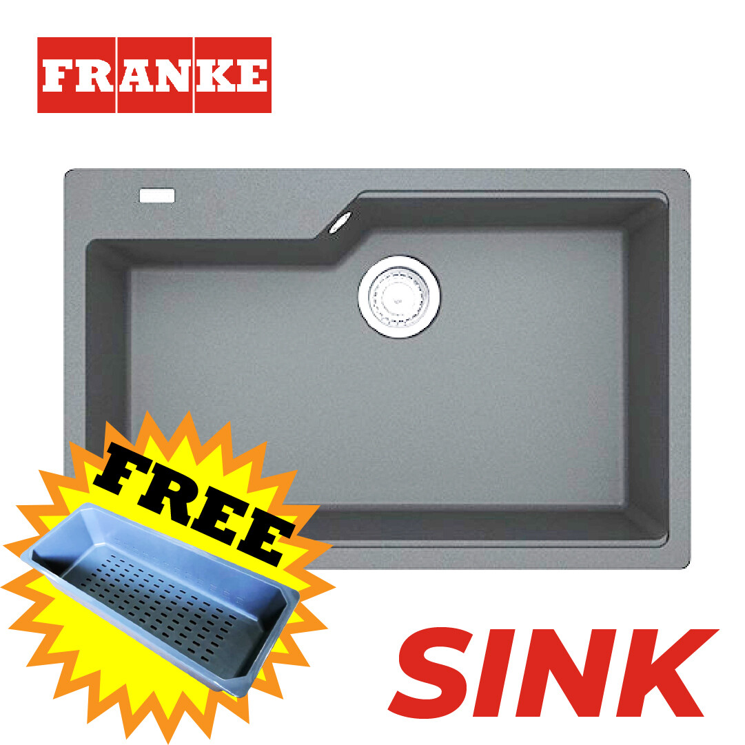 FRANKE Urban Inset Single-bowl Fragranite Kitchen Sink UBG 610-78 | Lazada