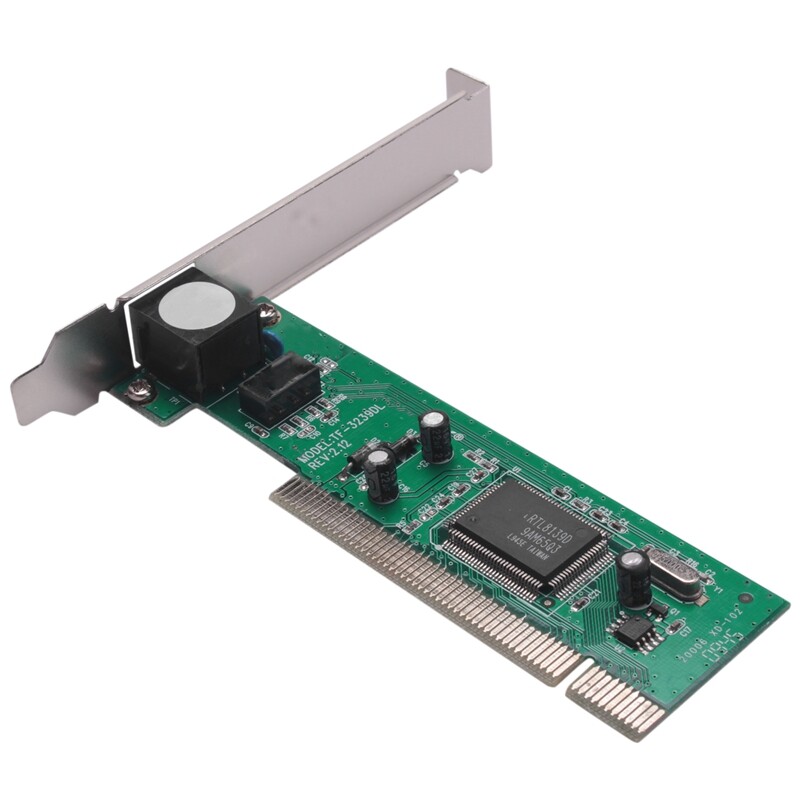 PCI Network Card RTL8139D Expansion Card 100Mbps RJ45 Ethernet Network ...