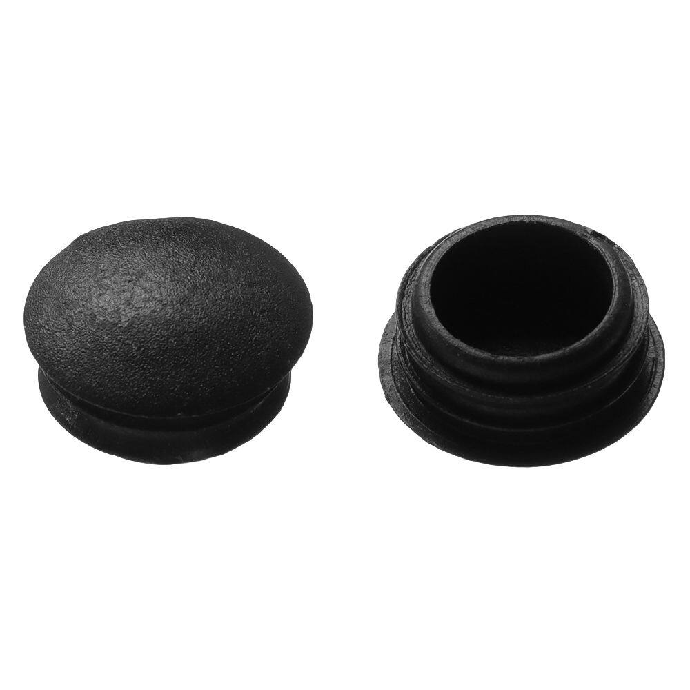 OKDEALS 10Pcs Round Plug Head Stainless Steel End Caps Furniture Leg ...