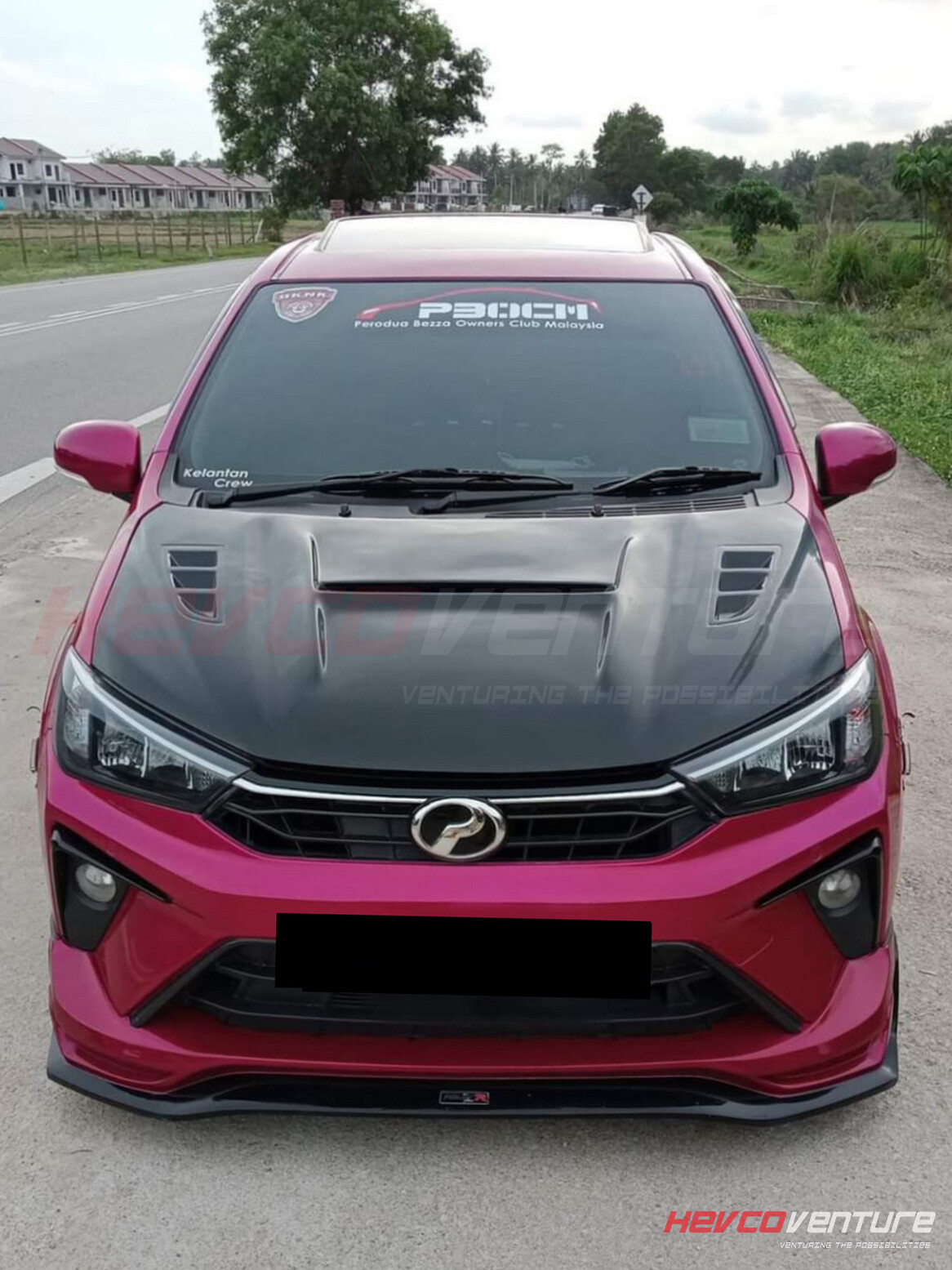 [PRE ORDER] PERODUA BEZZA MUGEN ADVANCE STYLE BONNET | Lazada
