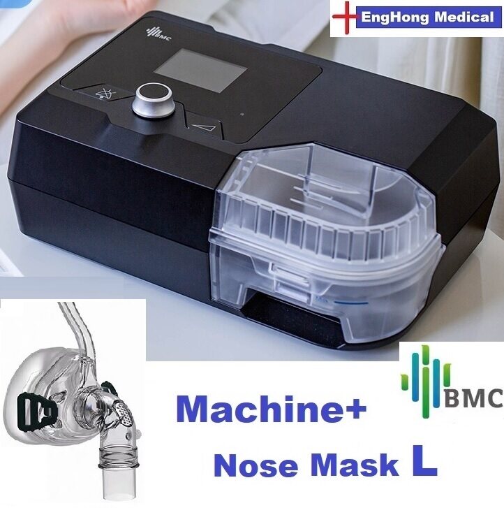 BMC Cpap Machine, BMC Portable CPAP Breathing Machine (Auto) with Mask ...