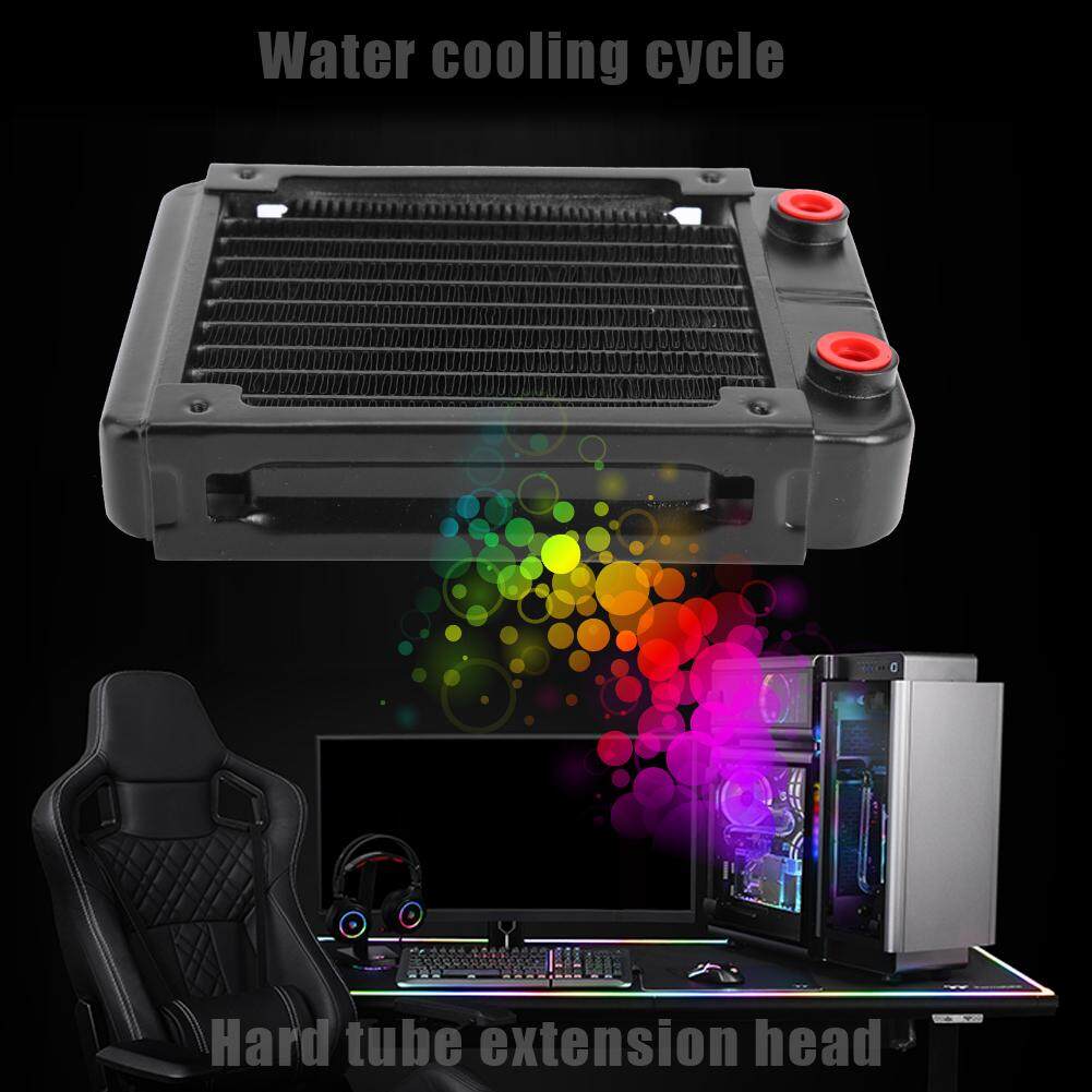 120mm Aluminum Computer Radiator Cooler 10 Tubes CPU Heat Sink ...