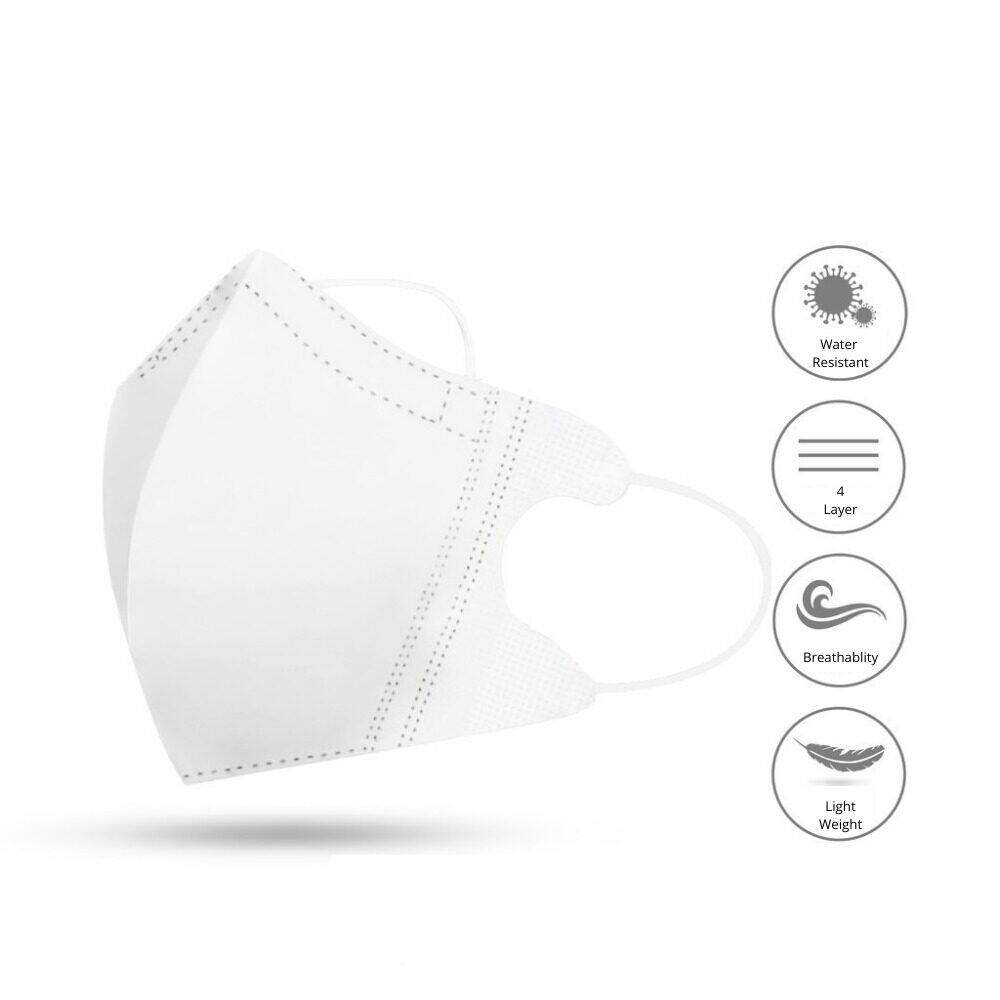 Ready Stock 10pcs Bundle Pack Duck Bill Mask Face Mask Duckbill Pelitup Muka Earloop Mask 4ply 4 ...