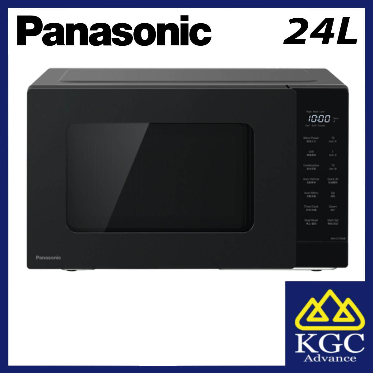 Panasonic 24L Grill Microwave Oven NN-GT35NBMPQ | Lazada