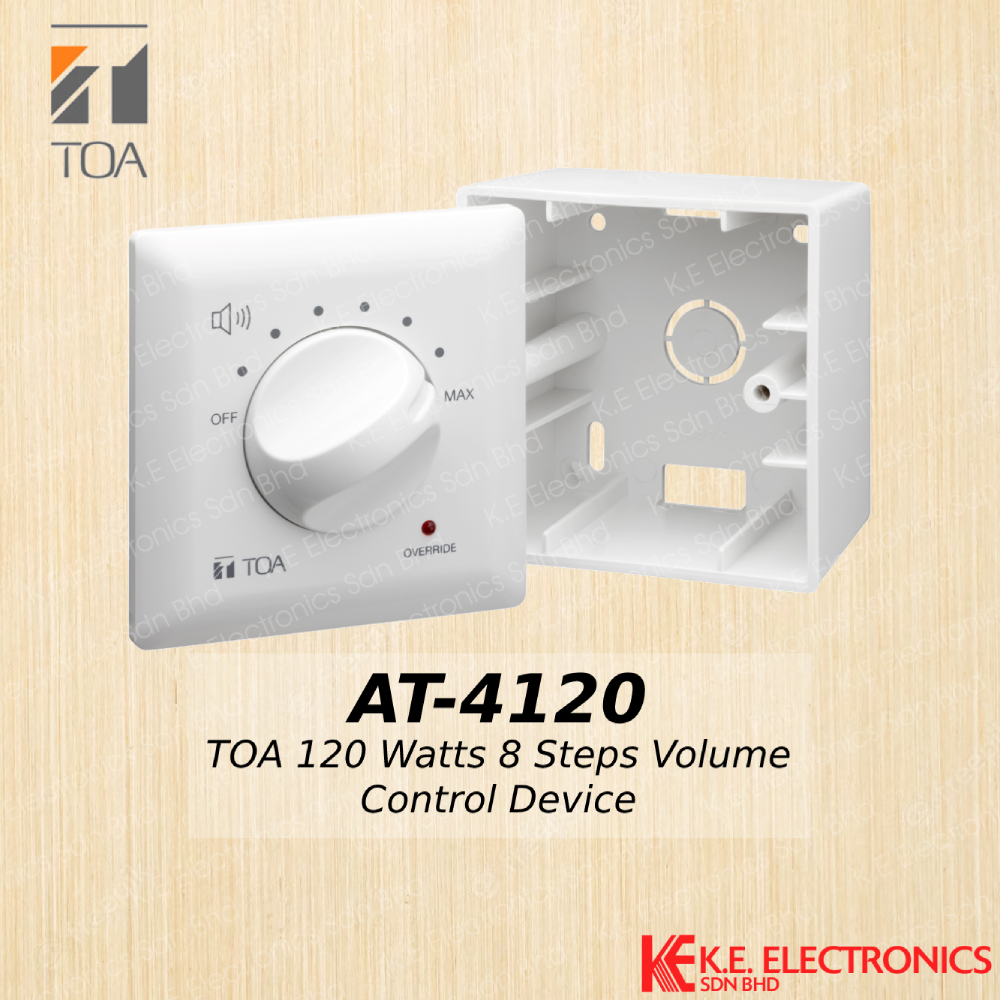 TOA AT-4120 120 Watts Atteunator/Volume Control Unit | Lazada