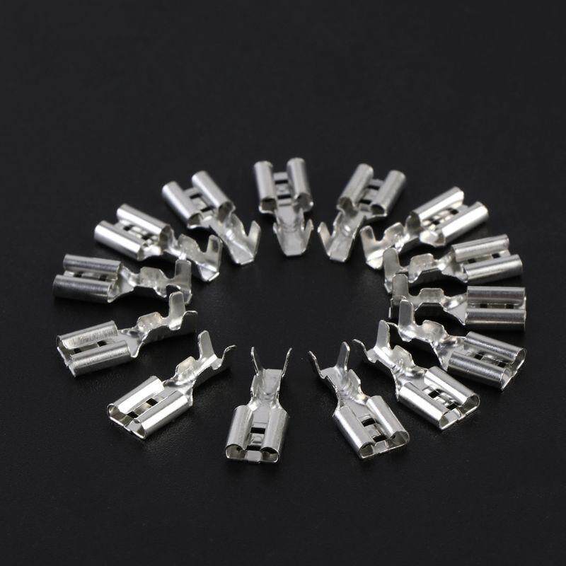 500pcs/box Crimp Terminals Set Wire Connection Plug Spring Male Female ...