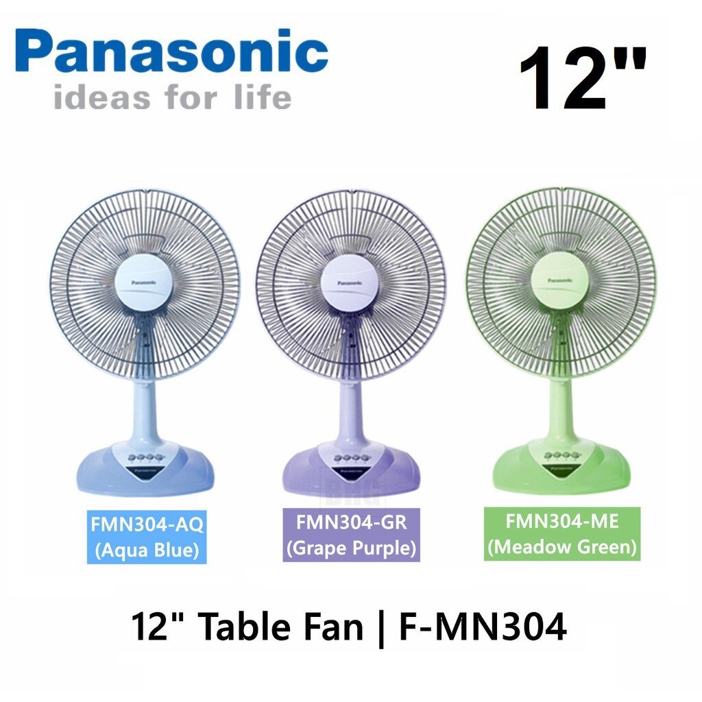 PANASONIC F-MN304 TABLE FAN (RANDOM COLOUR) | Lazada