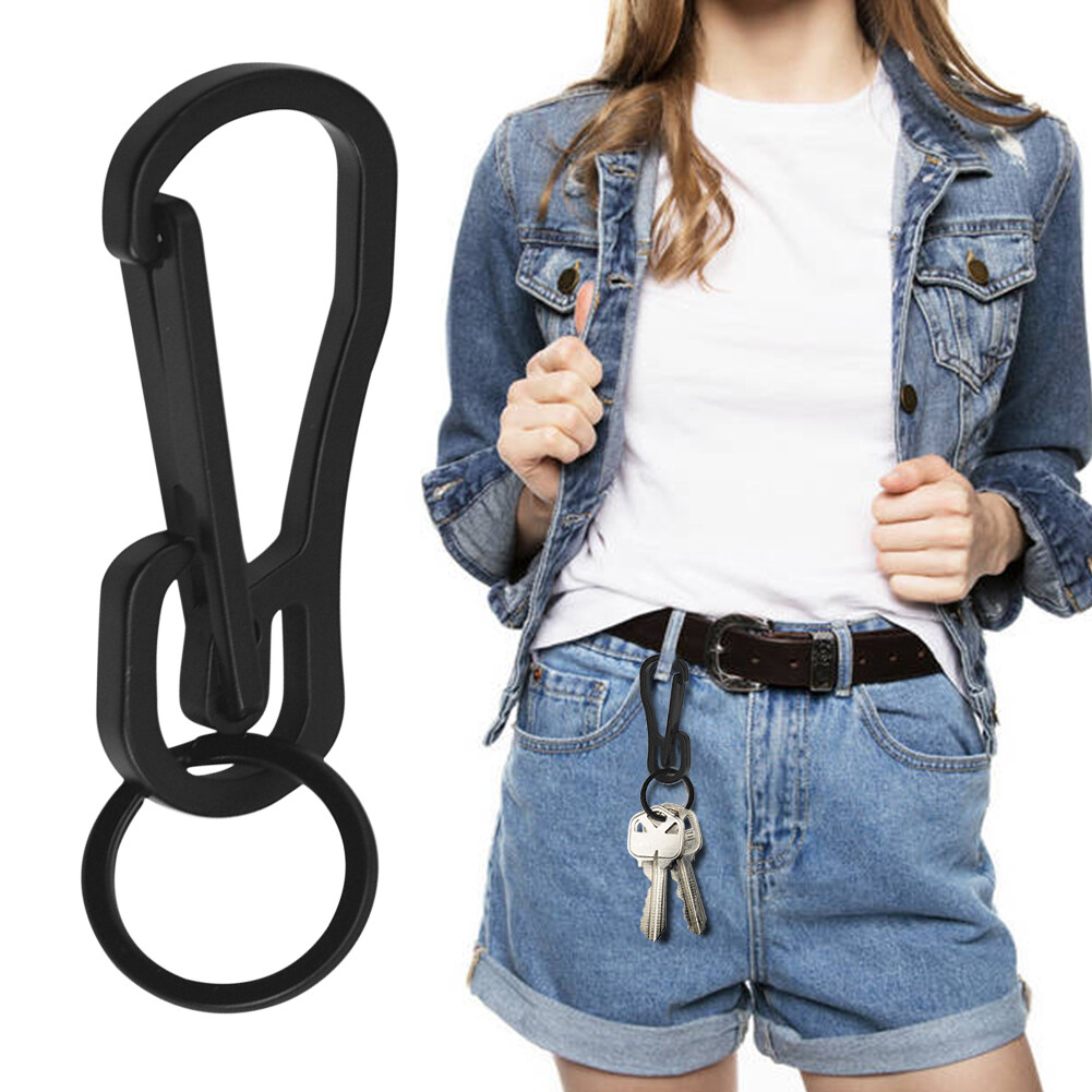 Professional Climbing Keychain Hanging Pendant Stainless Key Ring ...