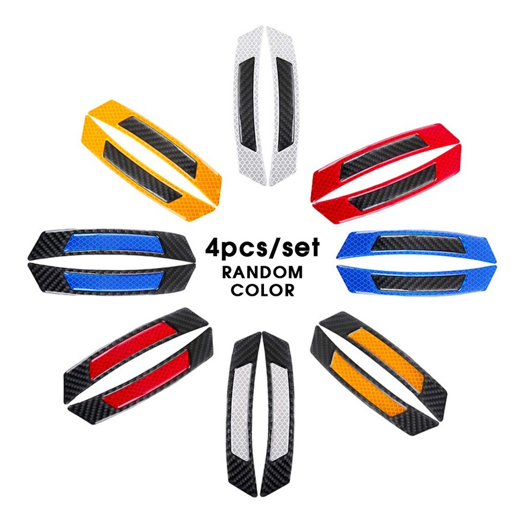 TIGA Reflective Car Wheel Stickers Car Eyebrows Sticker Warning Sign ...