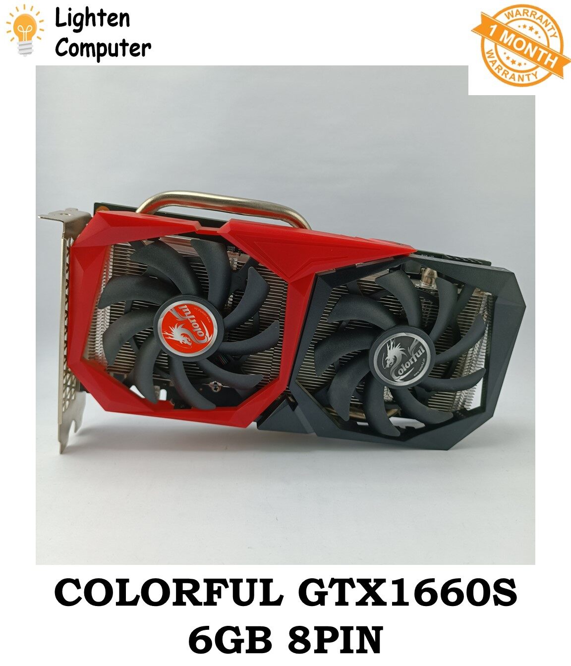 【Ready Stock】COLORFUL GTX 1660S 6G Graphics Card | GTX1660 | - Used ...