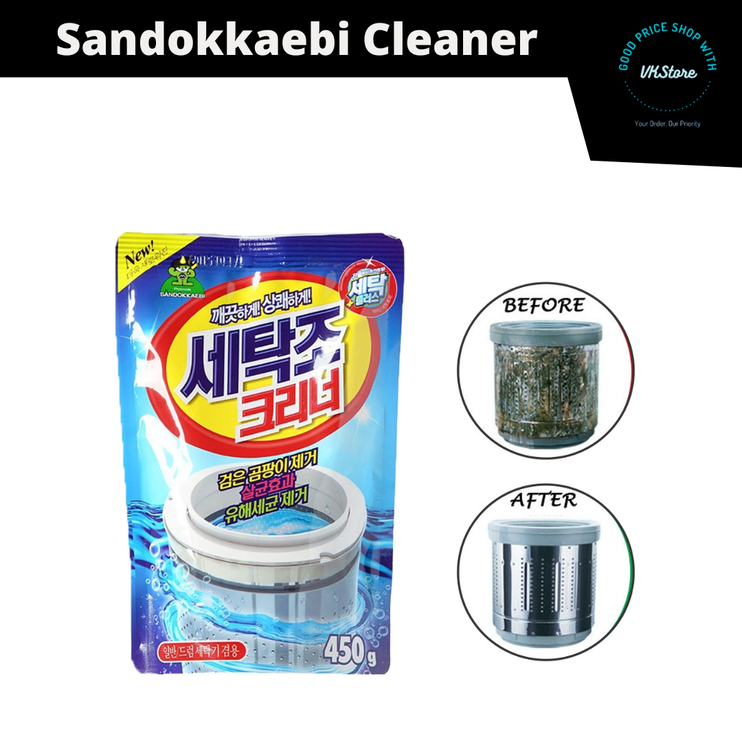 Korea Sandokkaebi Washing Machine Cleaner (450g) / Korea Washing ...
