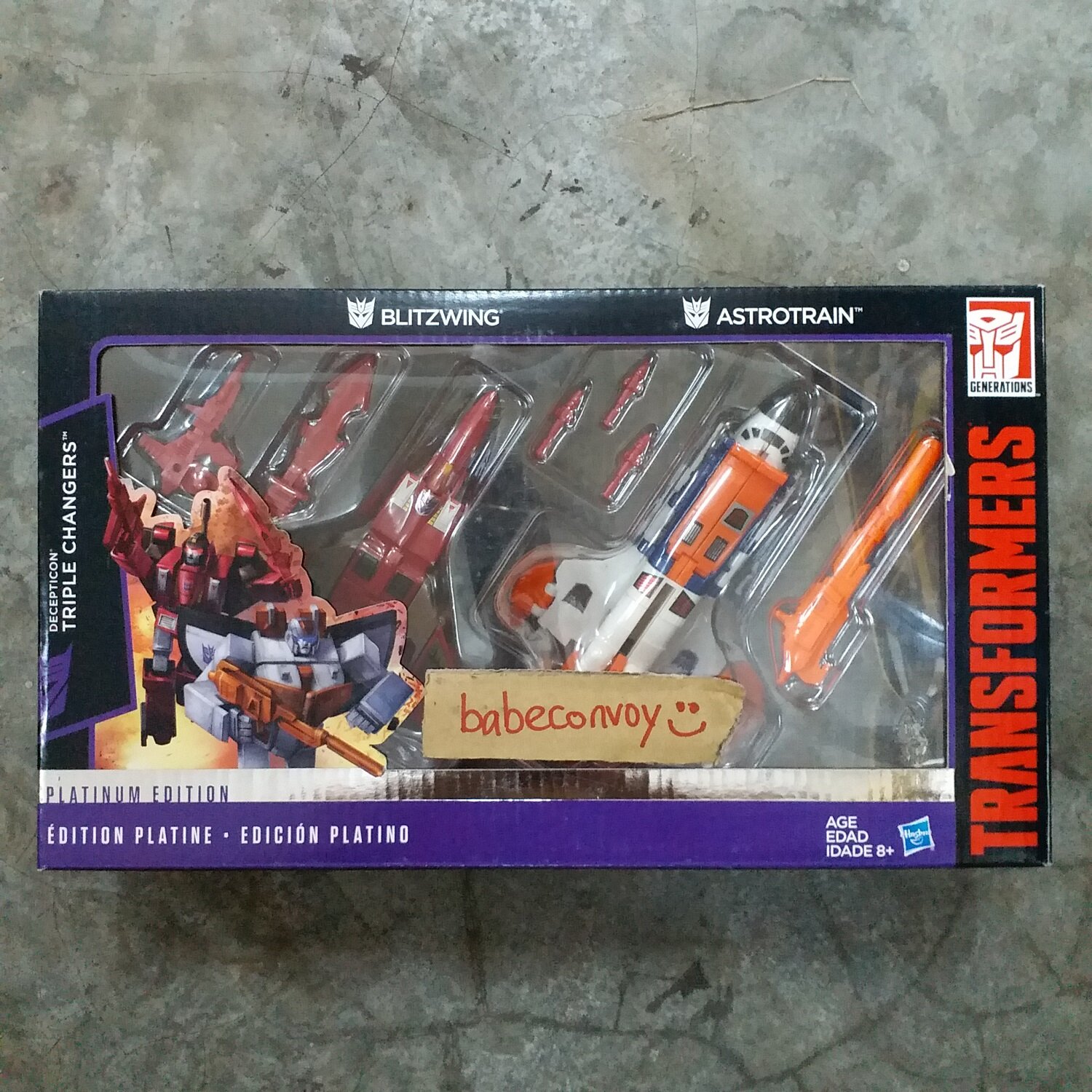 Transformers Platinum Astrotrain and Blitzwing Limited Edition MISB ...