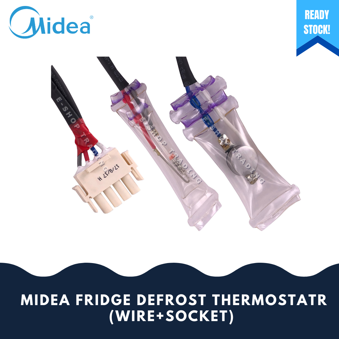 [ORIGINAL] BC6060 MIDEA FRIDGE DEFROST THERMOSTAT /FRIDGE SPARE PART ...