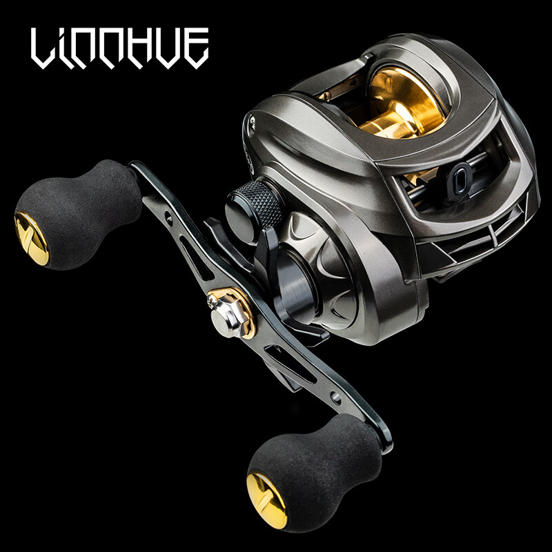 LINNHUE 2022 New Baitcasting Reel 7.2:1ความเร็วสูงลากสูงสุด8KG Fishing Reel สำหรับเบสใน Ocean ...