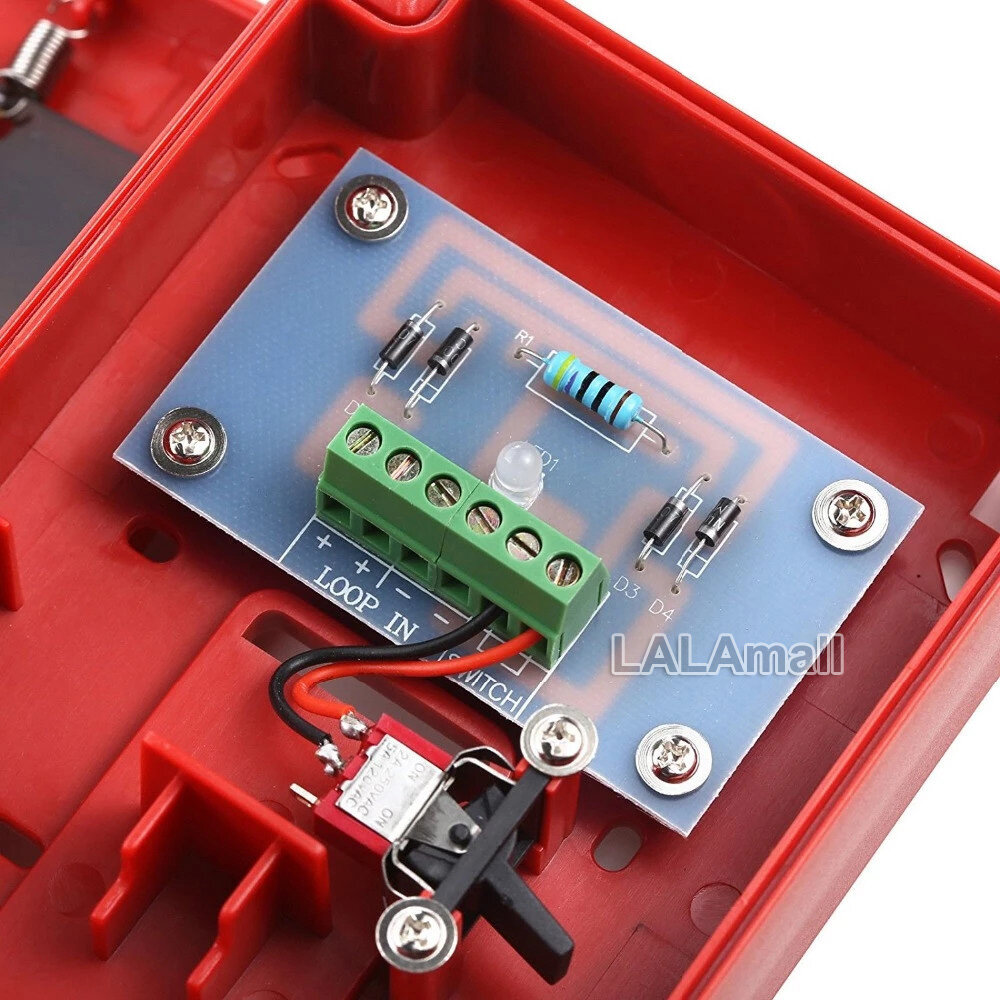 9-28VDC แบบแมนนวลเดิม Call Point Fire Reset Push In Pull Down Emergency ...