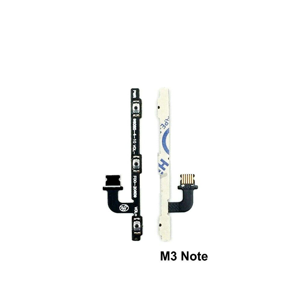 Original Power Flex สำหรับ Meizu M1 M2 M3 M3s M5 M5s M6หมายเหตุมินิโลหะสวิทช์ On Off ปุ่มปรับ ...