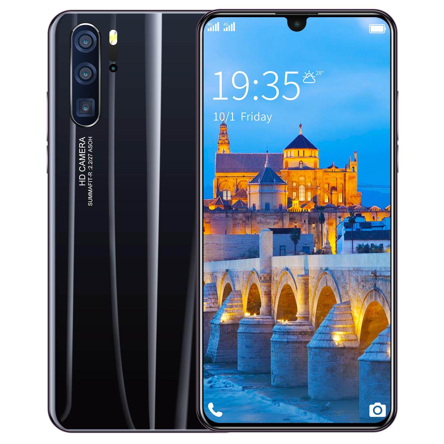 โปรโมชั่นราคาถูก P36 โทรศัพท์มือถือ Android 9.1 หน่วยความจำสองซิมการ์ด ...