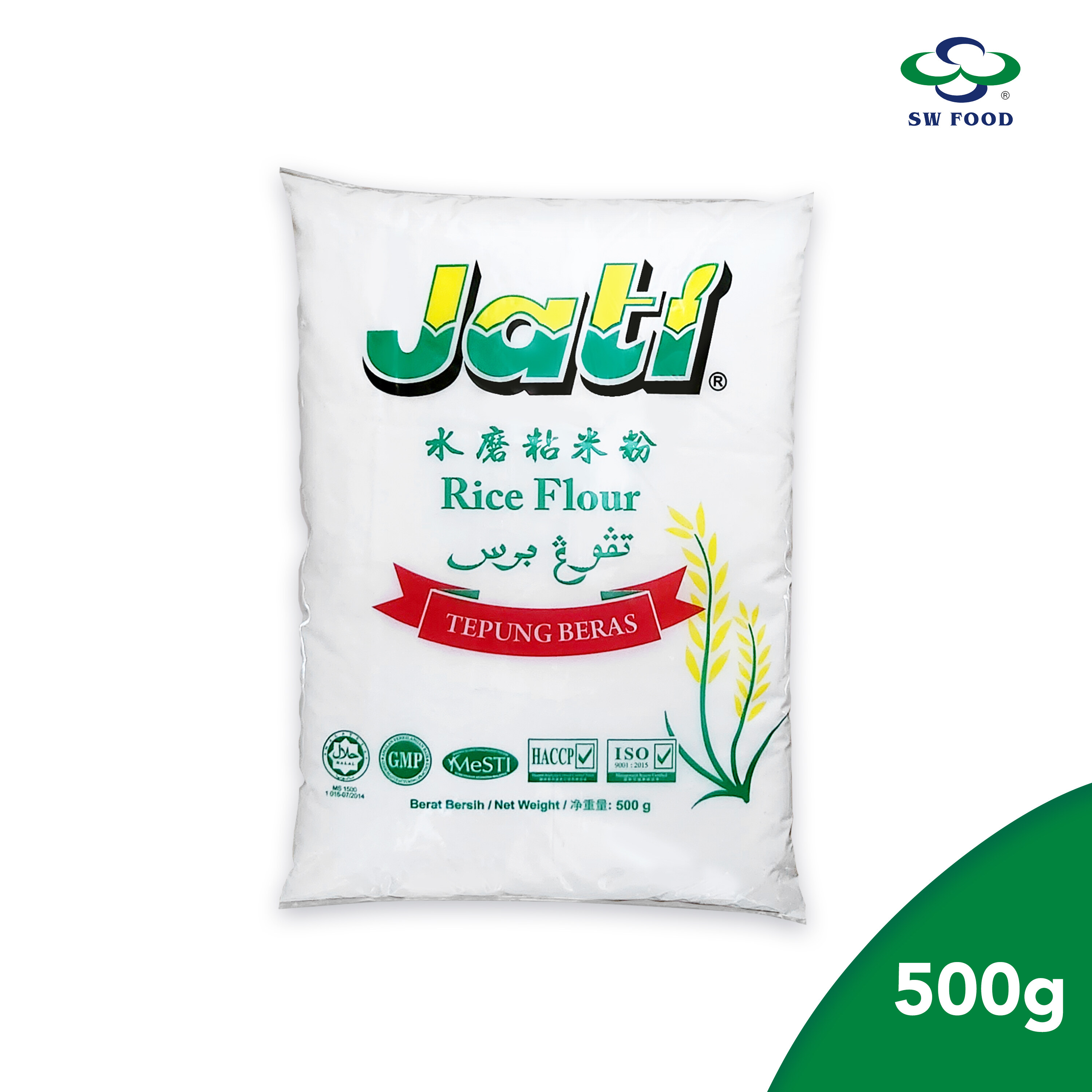 Jati Rice Flour【Tepung Beras】 (500G) | Lazada