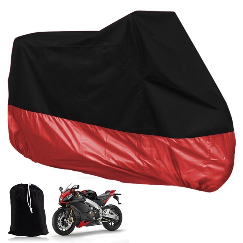 MOTORBIKE COVER MTB Covers large size XXXL red black sport protection ...