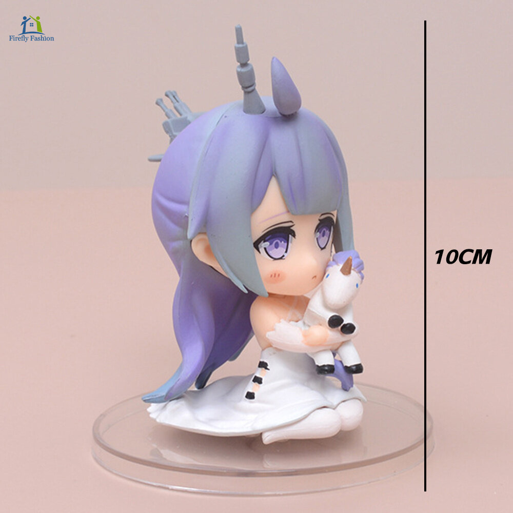 การ์ตูน Azur Lane ฟิกเกอร์รูปปั้นของเล่นโมเดลการ์ตูนหุ่นเคลื่อนไหวของอะ ...
