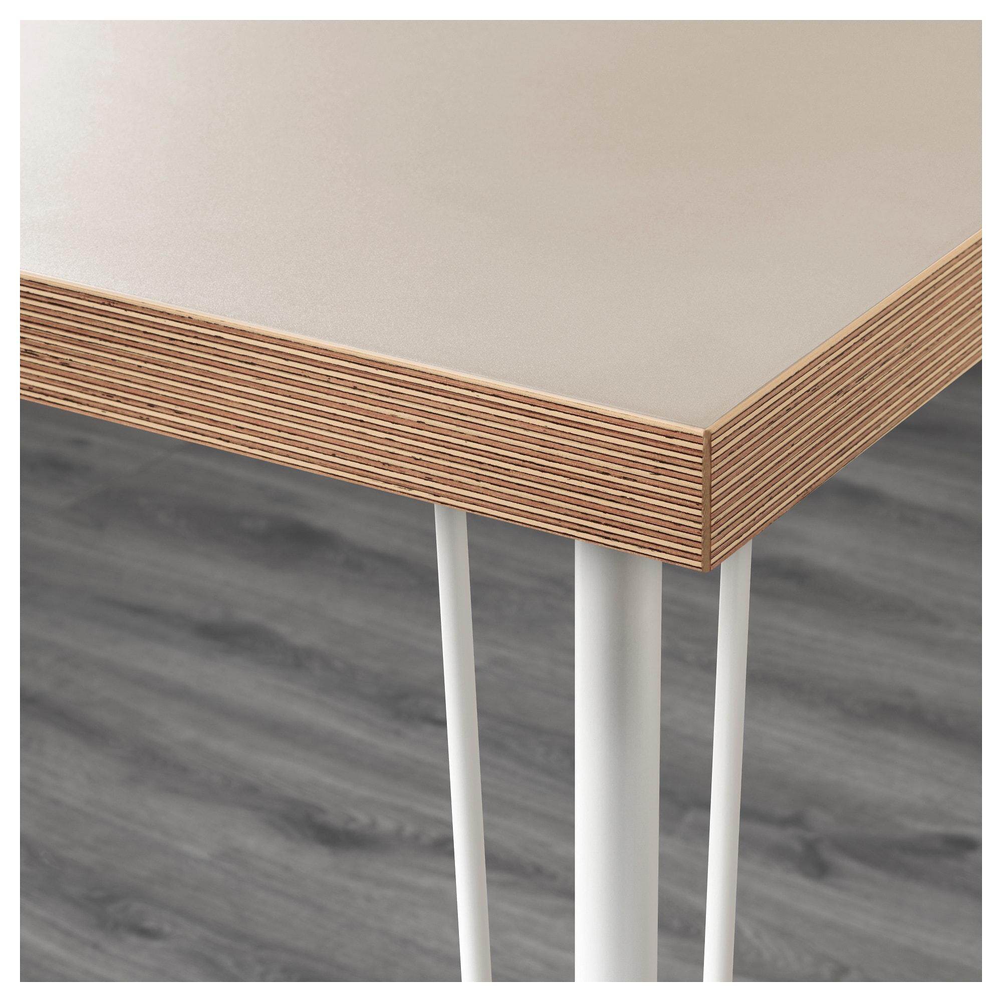 [Best Deal !!] Table, beige, white, 150x75 cm - JO&JAM - ThaiPick