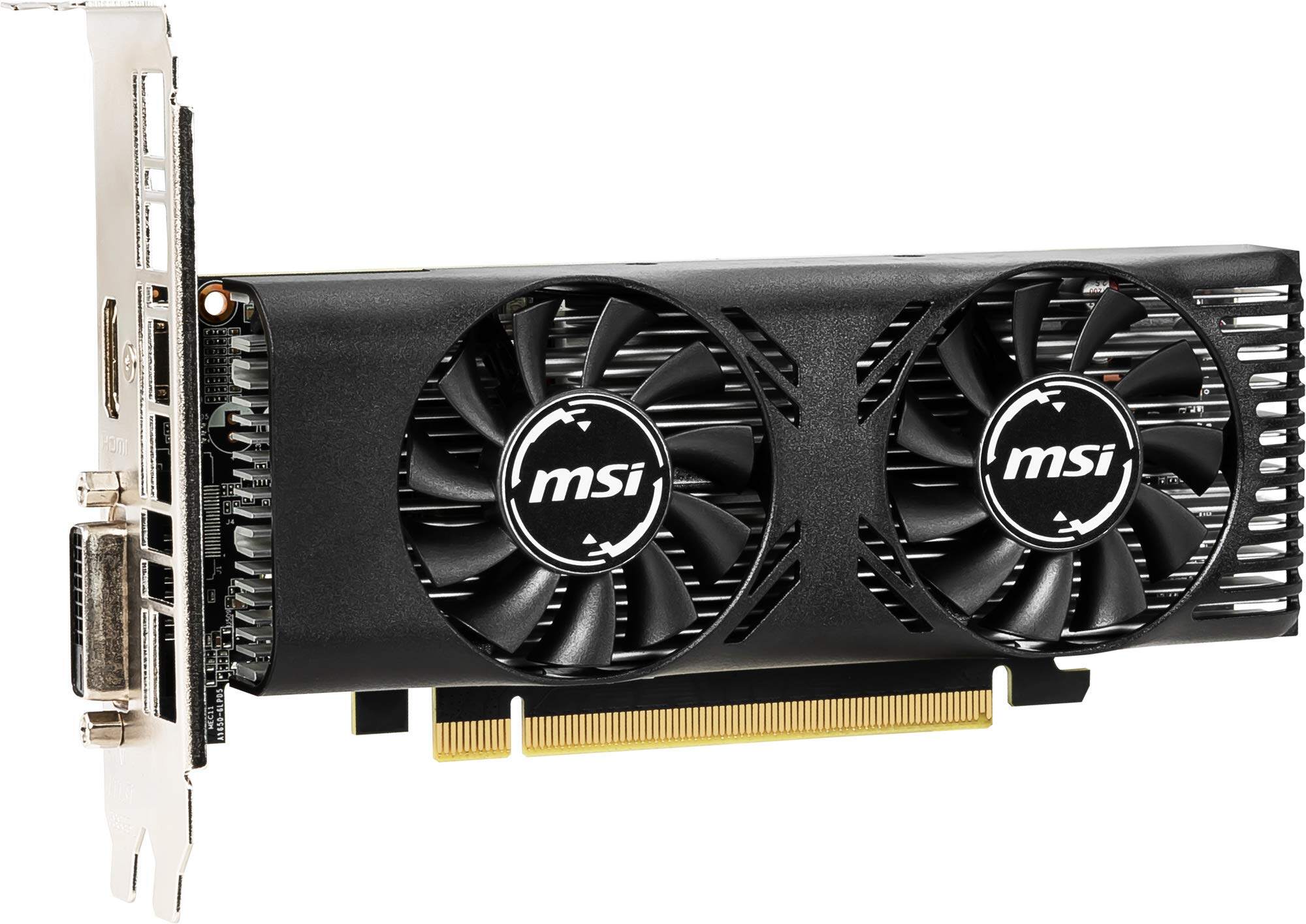msi GeForce GTX 1650 4GT LP（MSI GeForce GTX 1650 4GT LP OC Graphics ...